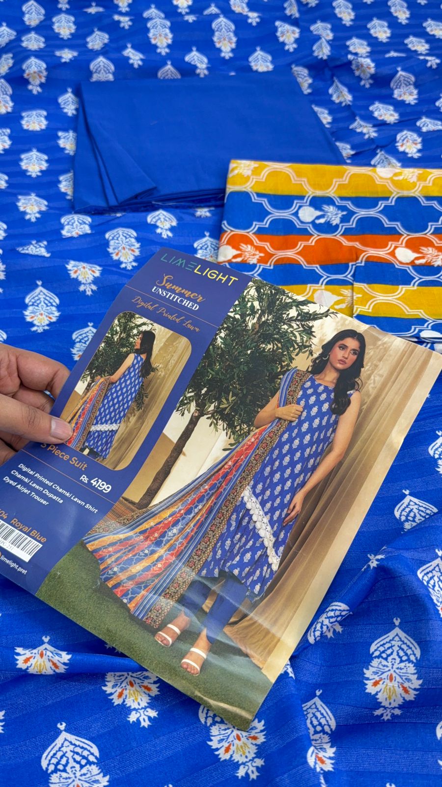 LIMELIGHT 3 PC LAWN – SARAZ