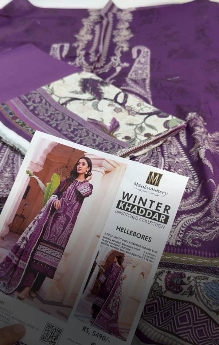 MAUSAMMERY KHADDAR 3 PC – SARAZ