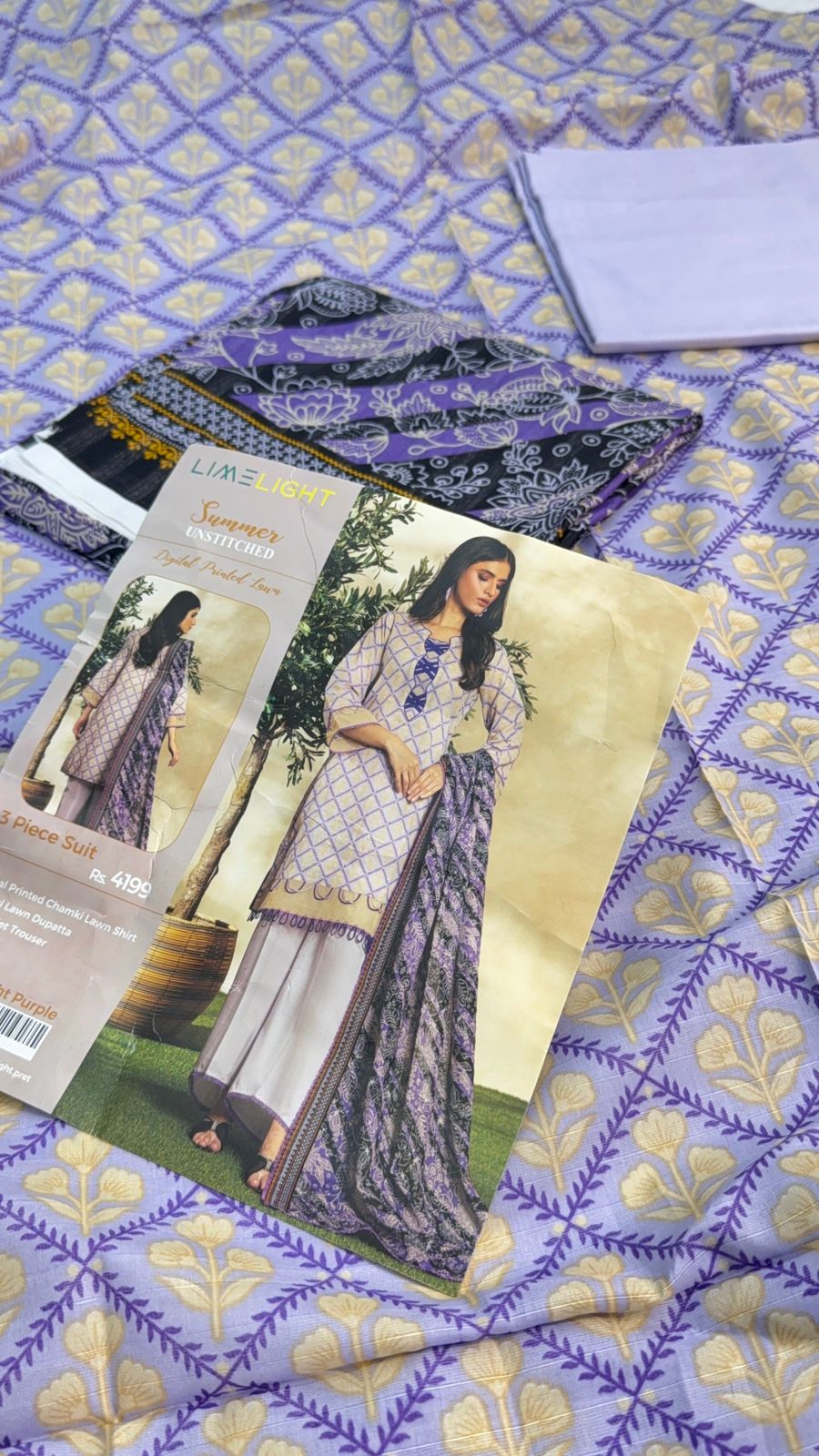 LIMELIGHT 3 PC LAWN – SARAZ