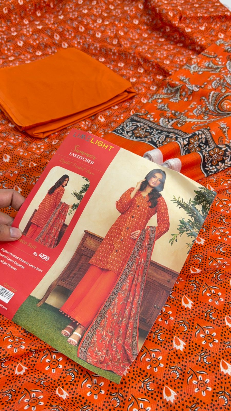 LIMELIGHT 3 PC LAWN – SARAZ